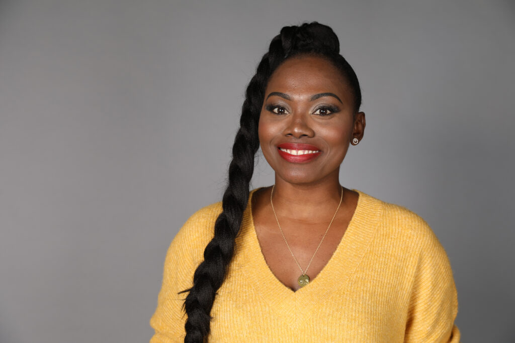 Portrait de Sandrine Ticky, créatrice de la marque Muna Ticky ...